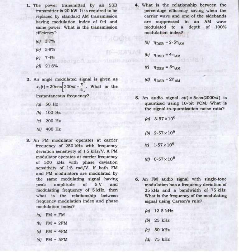 Download UPSC IES Pre Exam Paper 2023 Electronics And Download UPSC IES Pre Exam Paper 2023 Electronics And